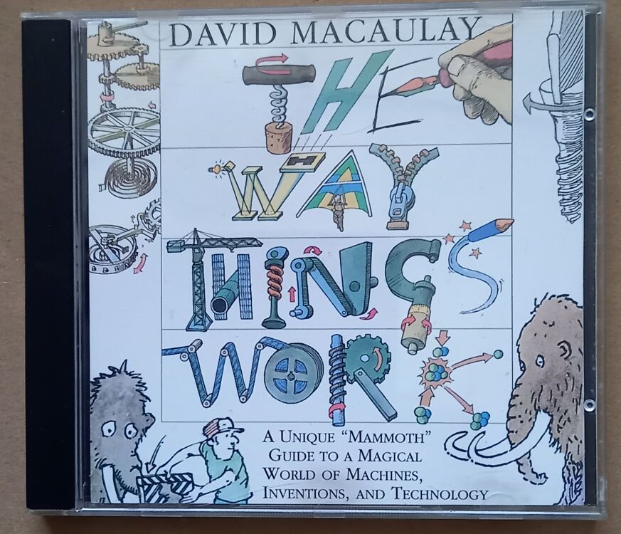 CD-ROM - David Macaulay - The Way Things Work - 1994 (195271977) - Osta.ee