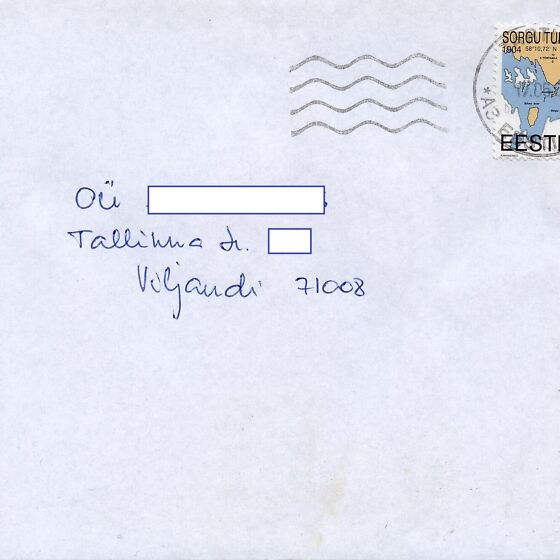 Eesti margid C6 ümbrikutel ( 0006 ). (206712934) - Osta.ee