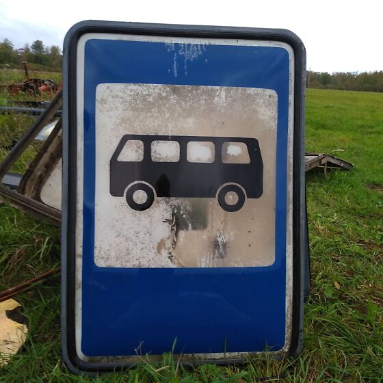 NSV-aegne teemärk "bussipeatus" (201834562) - Osta.ee