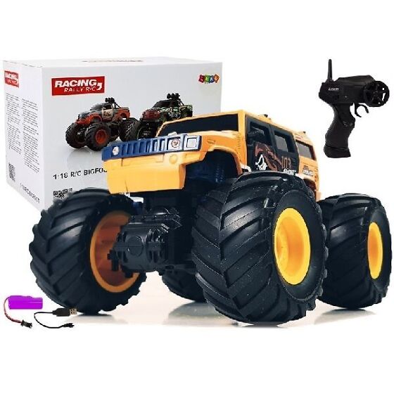 Monstertruck, puldiga auto, kollane (169805359) - Osta.ee