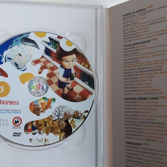Eesti lastefilmid nr.3 "Nukufilmid 1" DVD (197834594) - Osta.ee