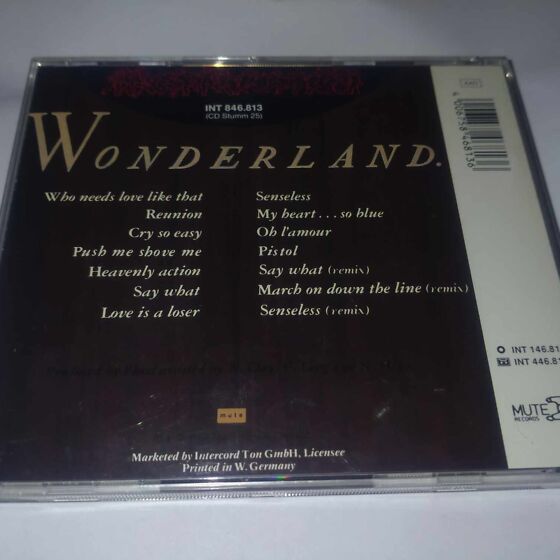 Erasure Wonderland 1986 (CD) (204353949) - Osta.ee