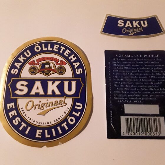 Saku originaal 50cl variant 2 1998/99 (212248746) - Osta.ee