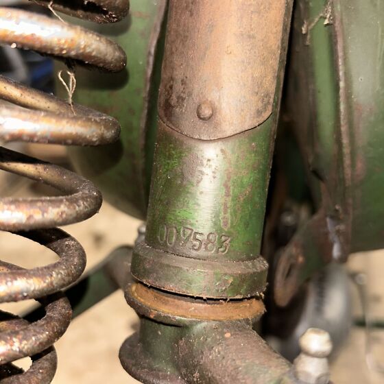 Kuurileid Moskva M1A, 1947a. Originaalvärvis! 125 cm3 (229181720) - Osta.ee