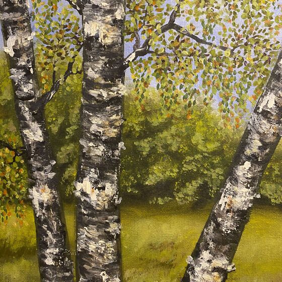 "Kased" Nikolai Shoshin, 2018-2020, õli, papp (200930518) - Osta.ee