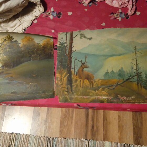 Müüa vanad maalid.ilusadvtööd. (205361224) - Osta.ee