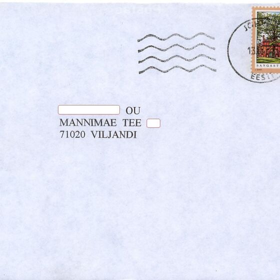 Eesti margid C6 ümbrikutel ( 0011 ). (206712939) - Osta.ee