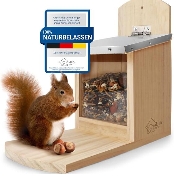 MEGA! WILDLIFE HOME Metallkatusega oravade toitja! (215719058) - Osta.ee