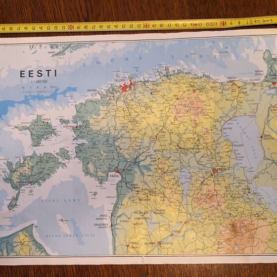Eesti Kaart 1995 (212242132) - Osta.ee