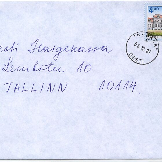 Eesti margid C6 ümbrikutel ( 0042 ). (206713662) - Osta.ee