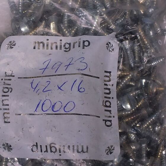 7- kruvi 4,2x16 1000tk. (202840933) - Osta.ee