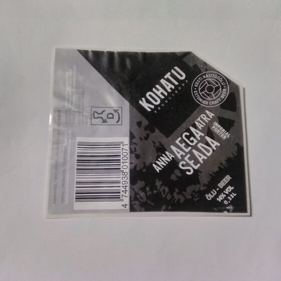 Kohatu õllesilt Anna aega atra seada (197043146) - Osta.ee