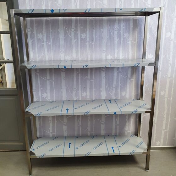 Roostevaba riiul 4-ne NR72/ 140x40x180cm (196516450) - Osta.ee