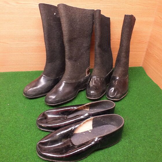 Nõukogudeaegsed vildid - 2 paari ja kalossid (200756739) - Osta.ee