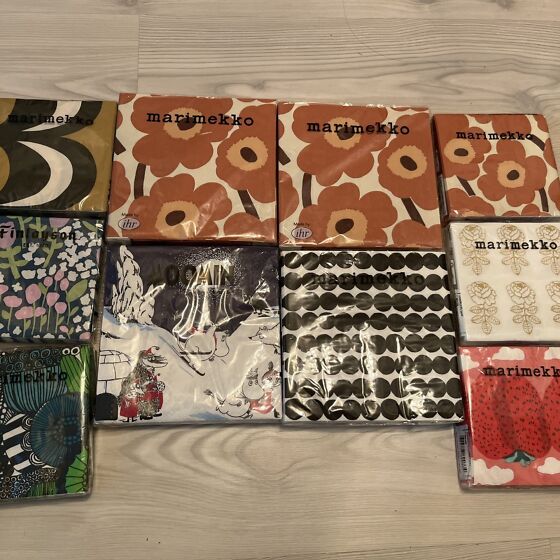 Marimekko, Finlayson ja Muumi salfrätikud (188489593) - Osta.ee