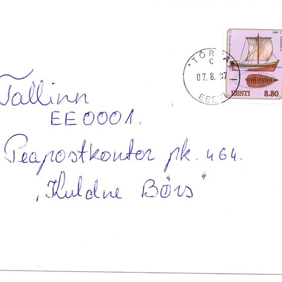 Eesti margid C6 ümbrikutel ( 0062 ). (206714107) - Osta.ee