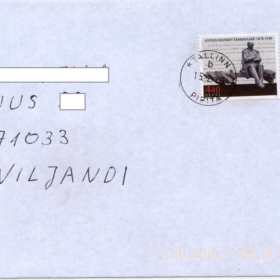 Eesti margid C6 ümbrikutel ( 0070 ). (206714223) - Osta.ee