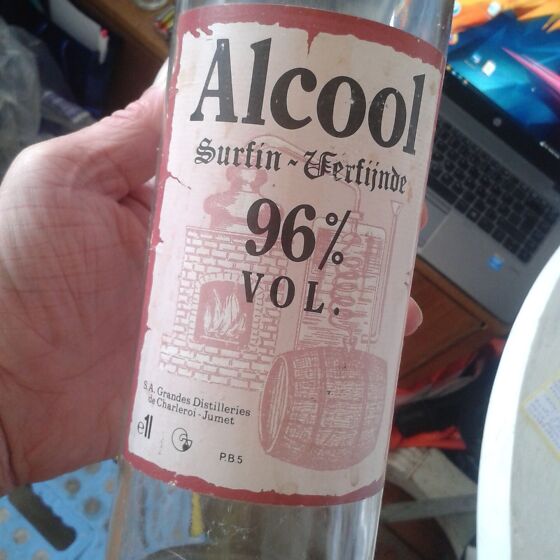 Vana Haruldane PIIRITUSE PUDEL(Loe Kirjeldusest) (207111967) - Osta.ee