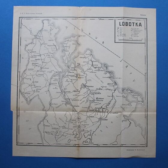 EW SETUMAA KAART - LOBOTKA ! ! ! (201968331) - Osta.ee