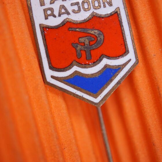 151070 - ENSV aegne Märk "TARTU RAJOON" (196925880) - Osta.ee