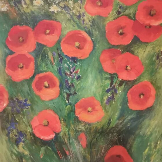 Epp Maria Kokamägi ema Imbi Lind 1974 signeeritud õlimaal (209847845 ...