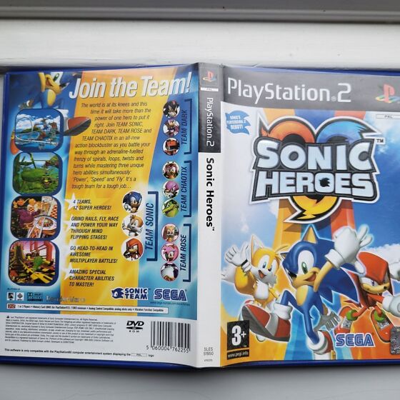 PS2 PLAYSTATION 2 Sonic heroes (193815075) - Osta.ee