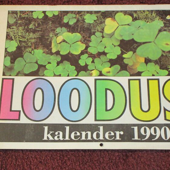 Looduse kalender 1990 (203562509) - Osta.ee