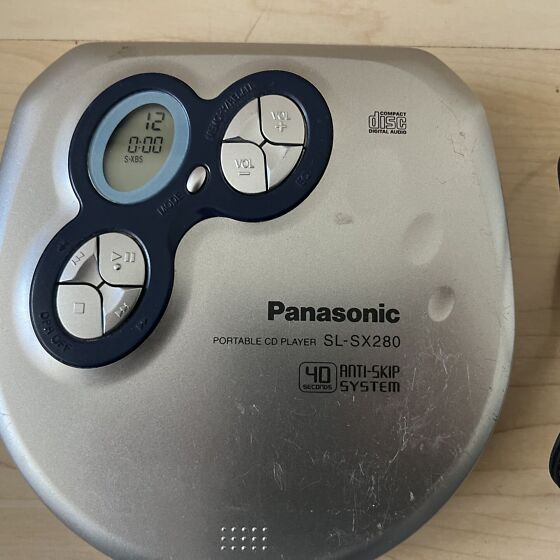 panasonic retro walkman cd pleier (200260447) - Osta.ee