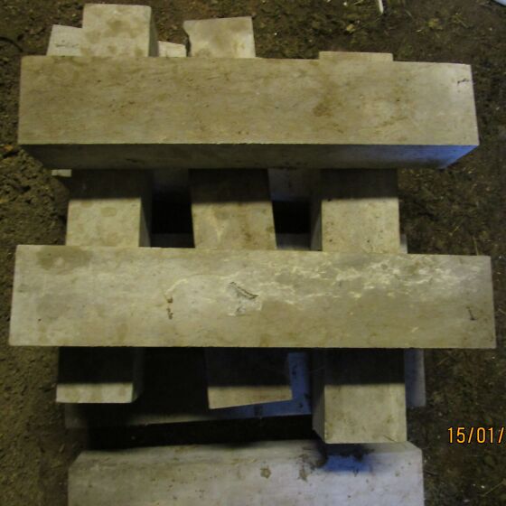 Paekivi plokid / 50 x 10 x 8 cm / 10 tk . (219251432) - Osta.ee