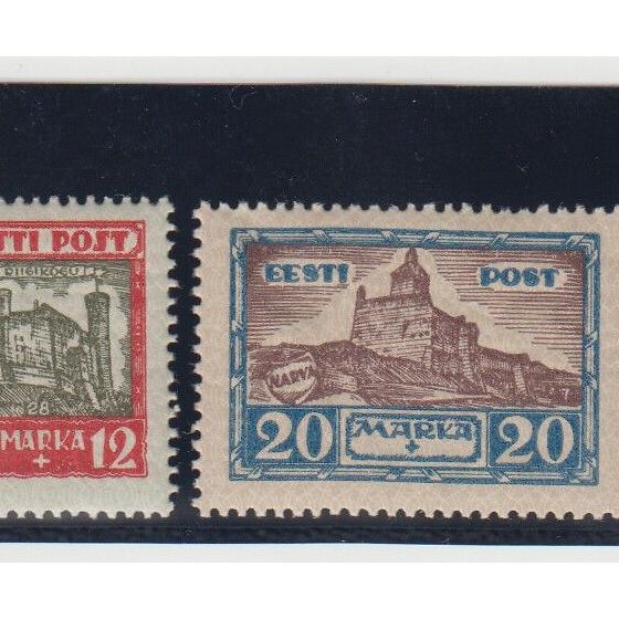 EESTI.VANAD LINNAD TÄIS SARI.HORISONTAALSED VESI.PUHAS MNH** (208218228 ...