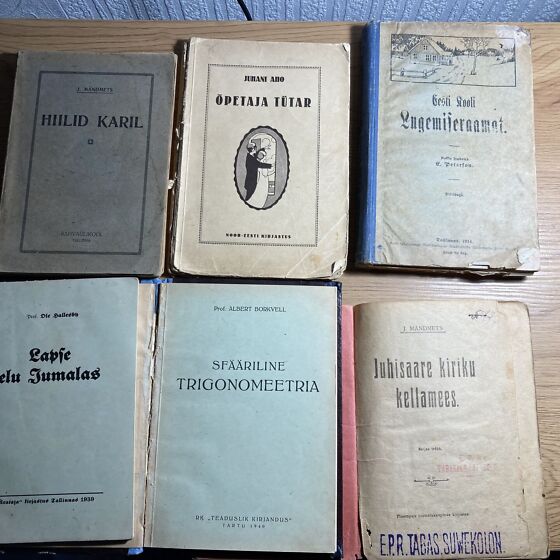 Tsaari ja EW aegsed vanad raamatud 1914-1940 (198099950) - Osta.ee