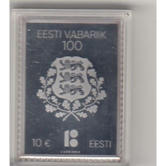 Eesti 2018 vapp Eesti Vabariik 100a hõbemark (204478532) - Osta.ee
