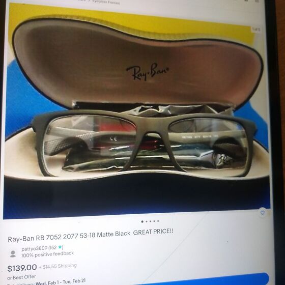 Ray-Ban RB7052 2052 2077 prillid. (190733353) - Osta.ee