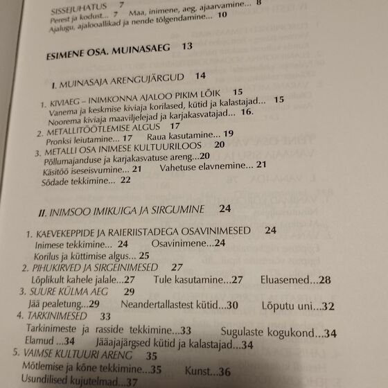 Muinas- ja vanaaeg (200551270) - Osta.ee