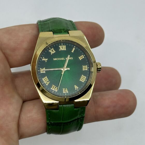 Michael Kors MK-2356 Channing Green/Leather 38 mm (210015488) - Osta.ee