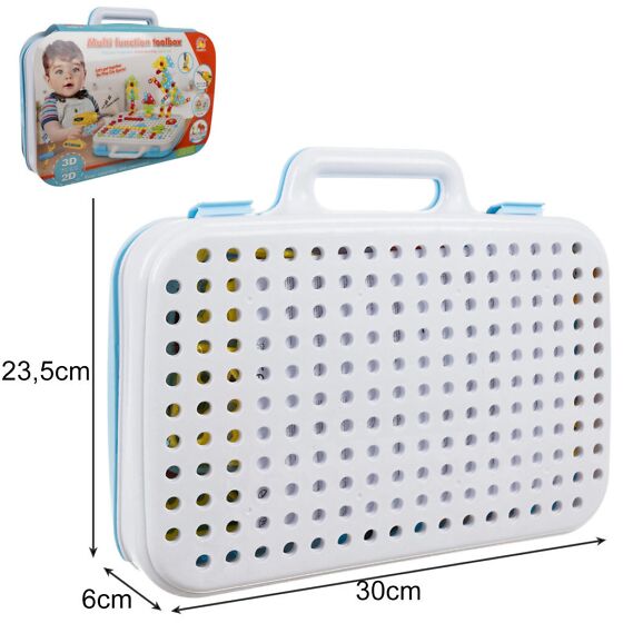 Trelli ja kruvidega konstruktor- mosaiik tegeluskohver (206099407 ...