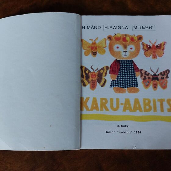 KARU-AABITS 1994 (179568934) - Osta.ee