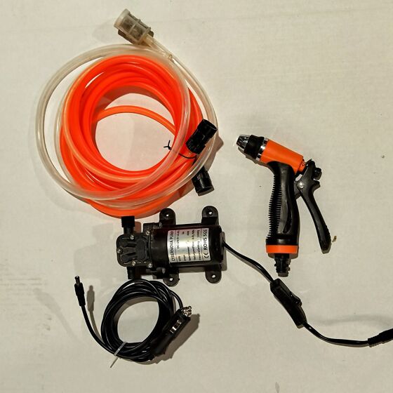 12V veepump vooliku ja püstoliga (198423395) - Osta.ee