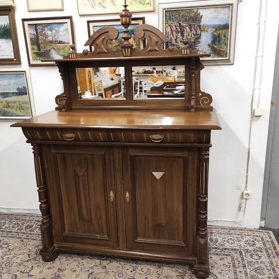 Väärikas puidust kapp, kummut, servant. (175448070) - Osta.ee