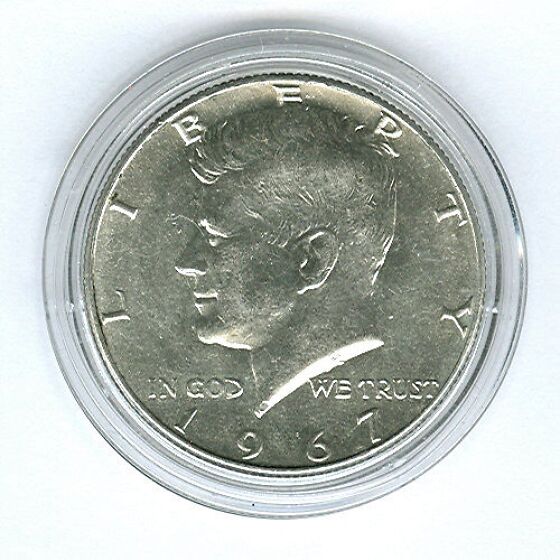 HÕBE: USA, 1/2 dollarit 1967, "Kennedy Half" (201044445) - Osta.ee