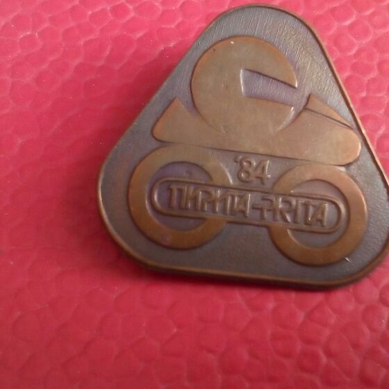 Vana märk ENSV aegne Eesti auto/moto/ralli Pirita ringrada (189084288 ...