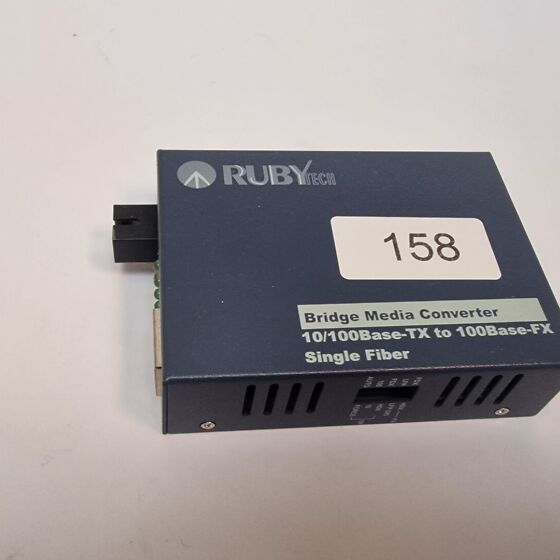 Nr.158 Ruby tech Bridge Media Converter 10/100Base-TX (211033358) - Osta.ee
