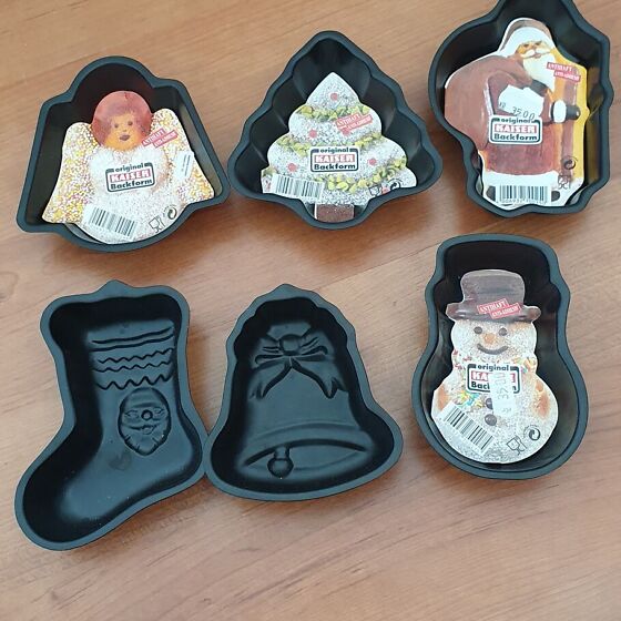 Uued Jõulukoogi vormid, KAISER, 6tk (204665804) - Osta.ee