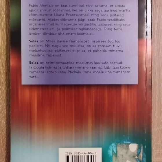 Solea Jean-Claude Izzo (202040035) - Osta.ee