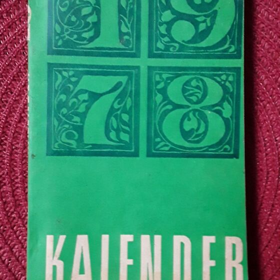 Raamat kalender 1978 (204405039) - Osta.ee