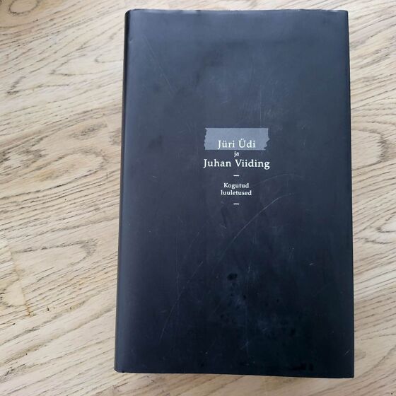 Kogutud luuletused . Juhan Viiding (190132150) - Osta.ee