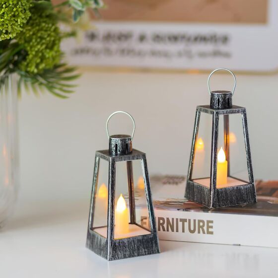 10tk dekoratiivsed laterna küünlad patarei toitel (227399069) - Osta.ee