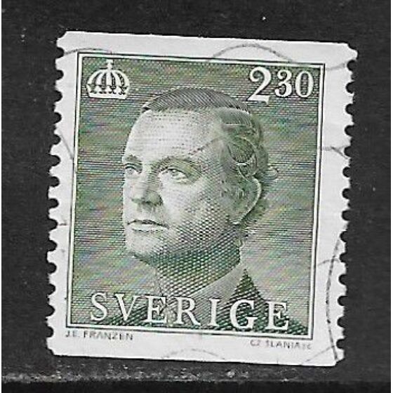 Rootsi 1989, kuningas Carl XVI Gustaf, templiga (196325415) - Osta.ee