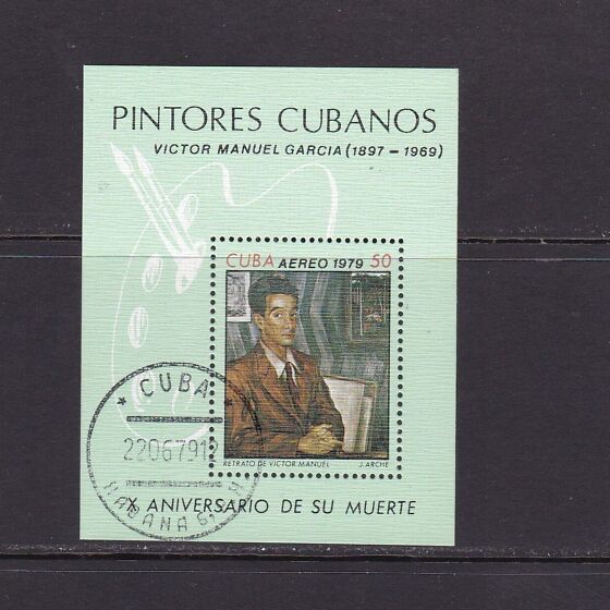 Kuuba, 1979, Kunst, templiga plokk * (202194596) - Osta.ee