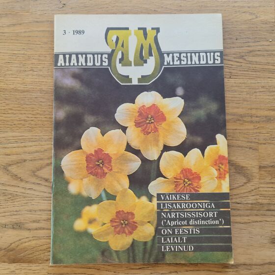 Aiandus mesindus 3 1989 (155191207) - Osta.ee
